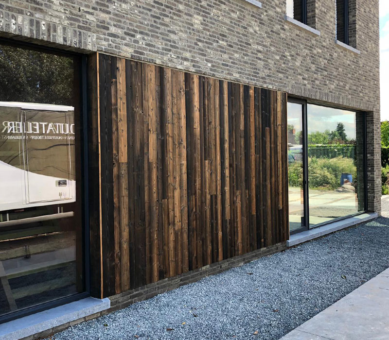 Gevelbekleding - Thermowood | HOUTATELIER